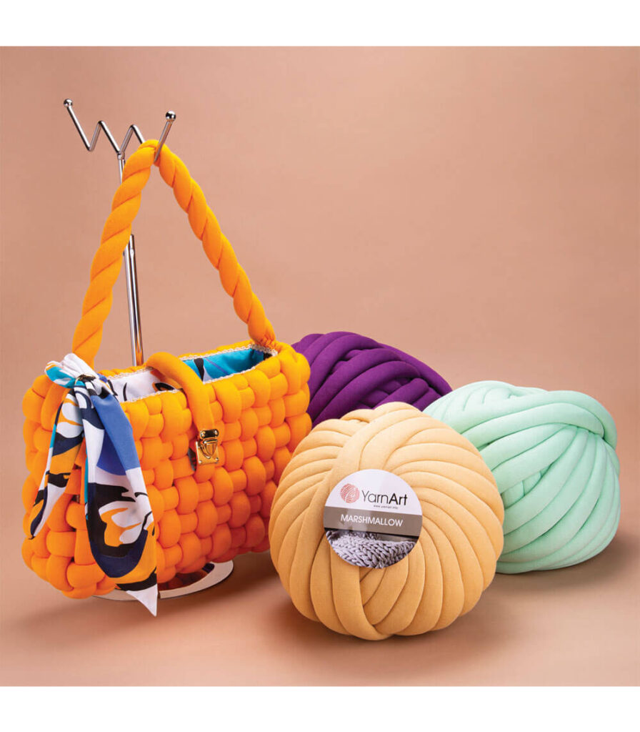 Marshmallow YarnArt – Χοντρό Νήμα για Πλέξιμο με τα Χέρια 750γρ | Λίγα ...